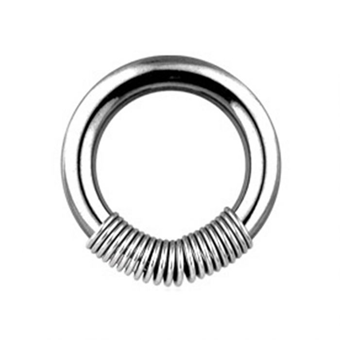 Speciel ring med wirelås for et originalt look